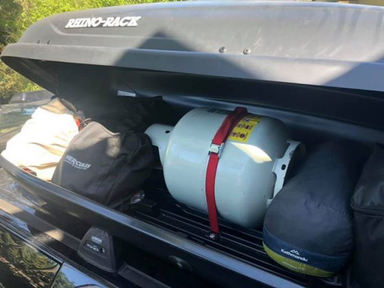 Rhino Rack Masterfit Roof Box road test ⋆ SnowAction