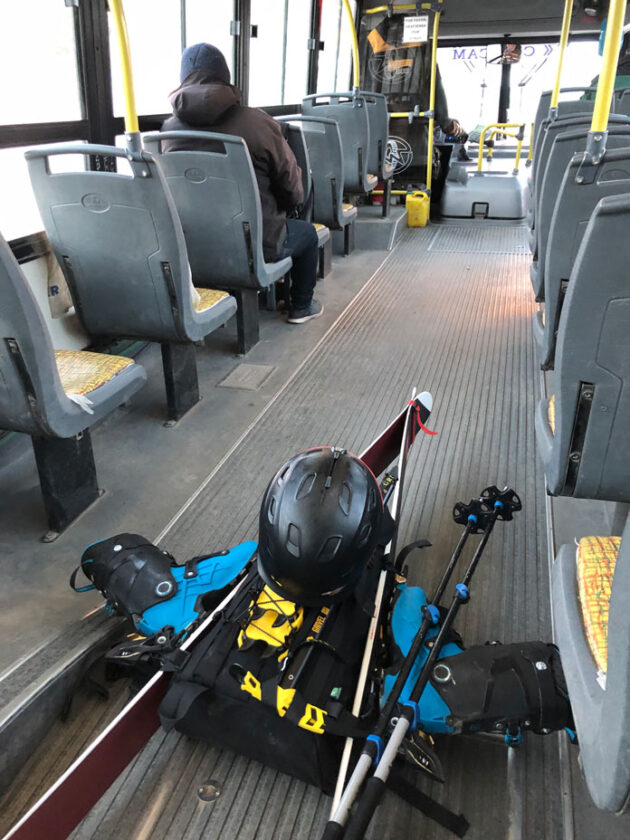 Cerro Lopez totally wild skiing a bus ride from Bariloche ⋆ SnowAction